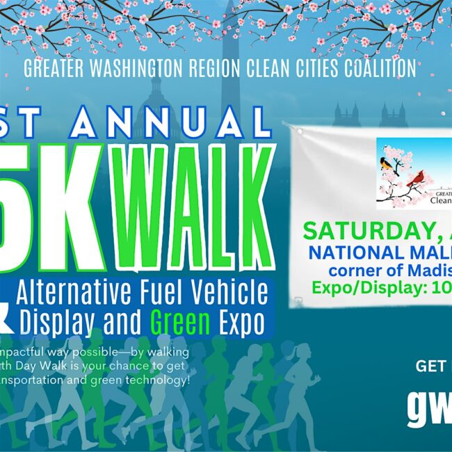 Earth Day 5K Walk & Alternative Fuels Road Rally
